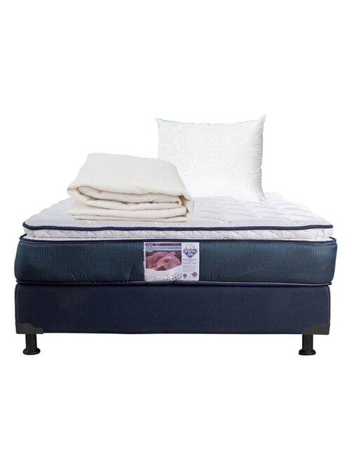 Juego de colchón y box Monaco Spring Air 1