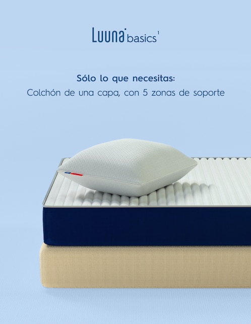 Colchón en caja Luuna basics1 10 4